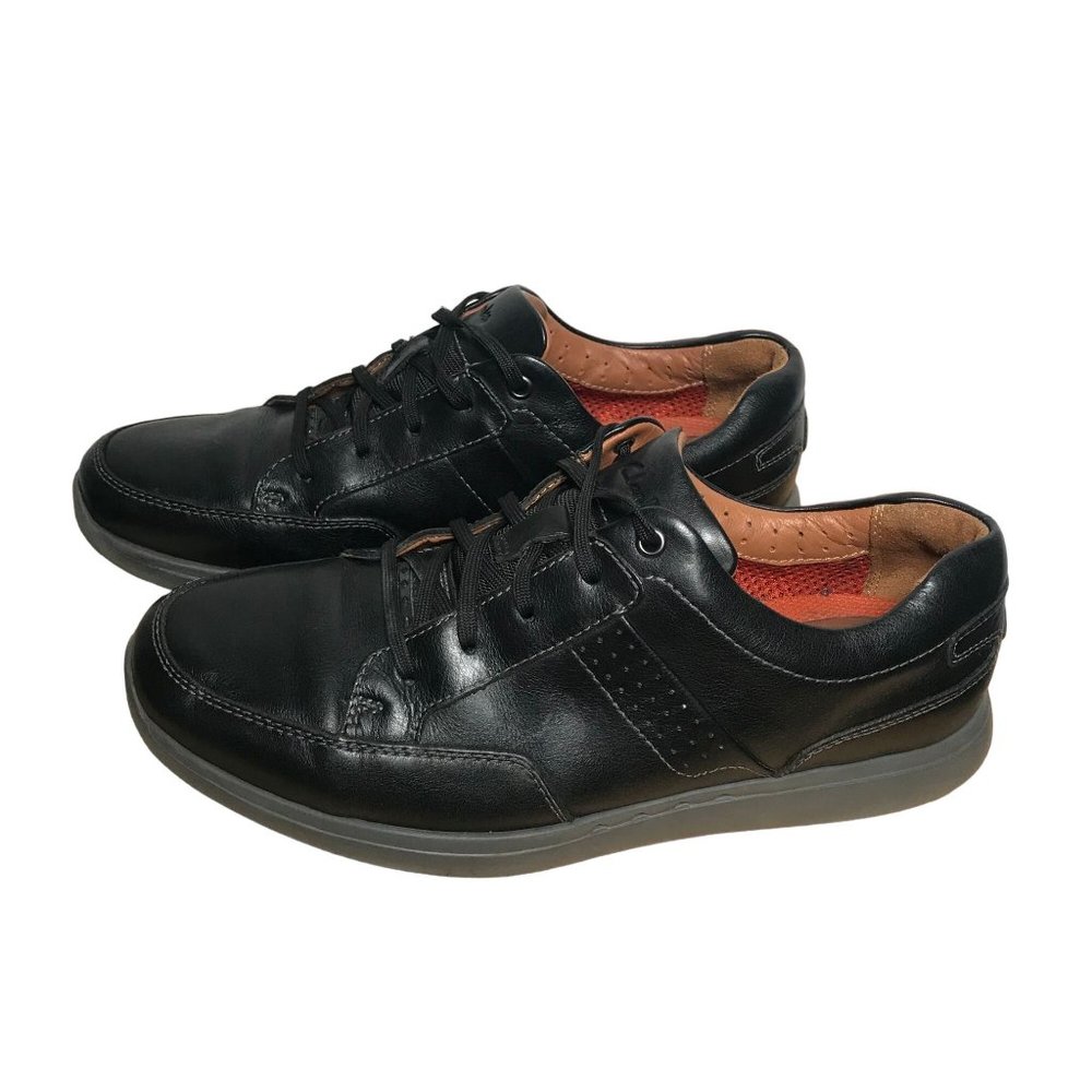 Clarks Black 1825 Unstructured Mens Shoes Size 8.5 - Gem